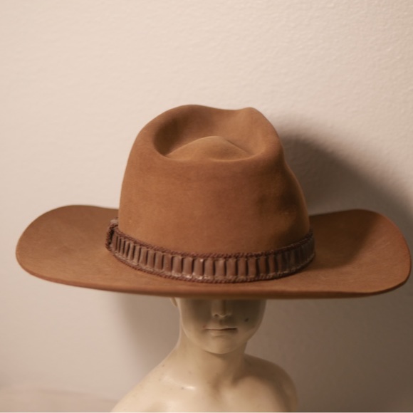 john b. stetson | Accessories | Vintage John B Stetson Stampede Beaver ...